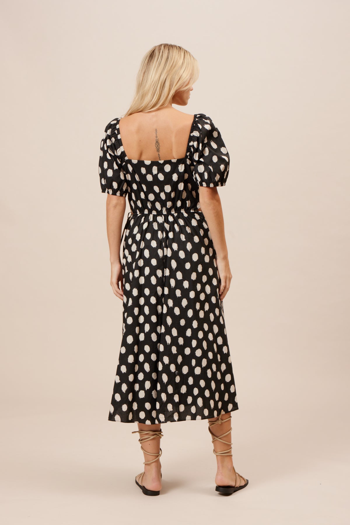 Lucy Paris - Shayla Poplin Dress - Polkadots